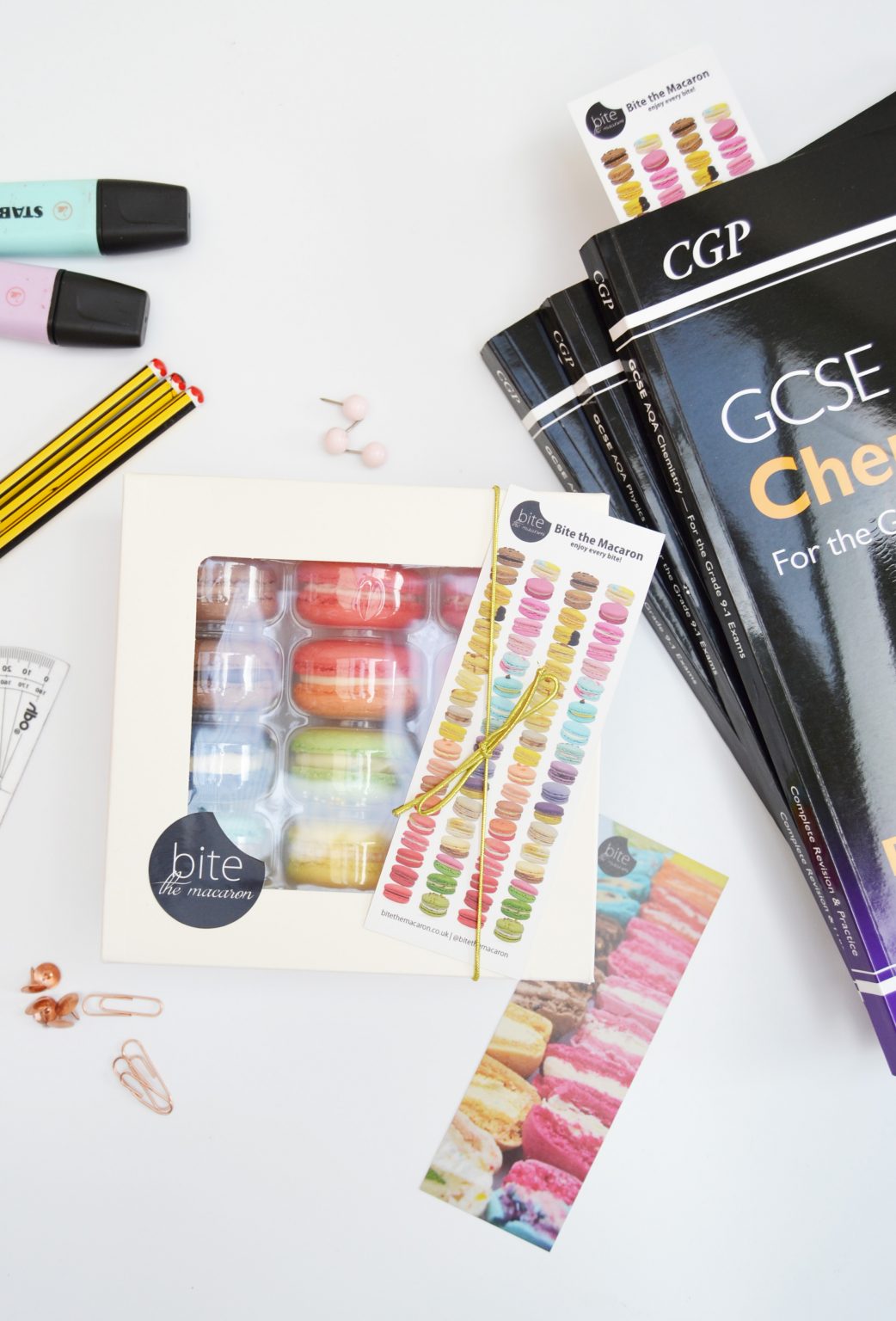 PERSONALIZED MACARONS FOR TEACHER’S WITH MACARON BOOKMARK – Bite the ...